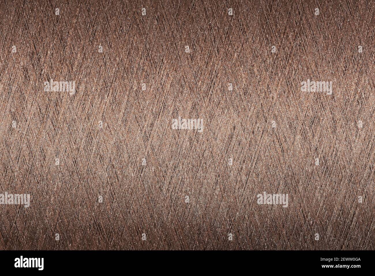 abstract textured thread gradient background close-up, bronze gold ...