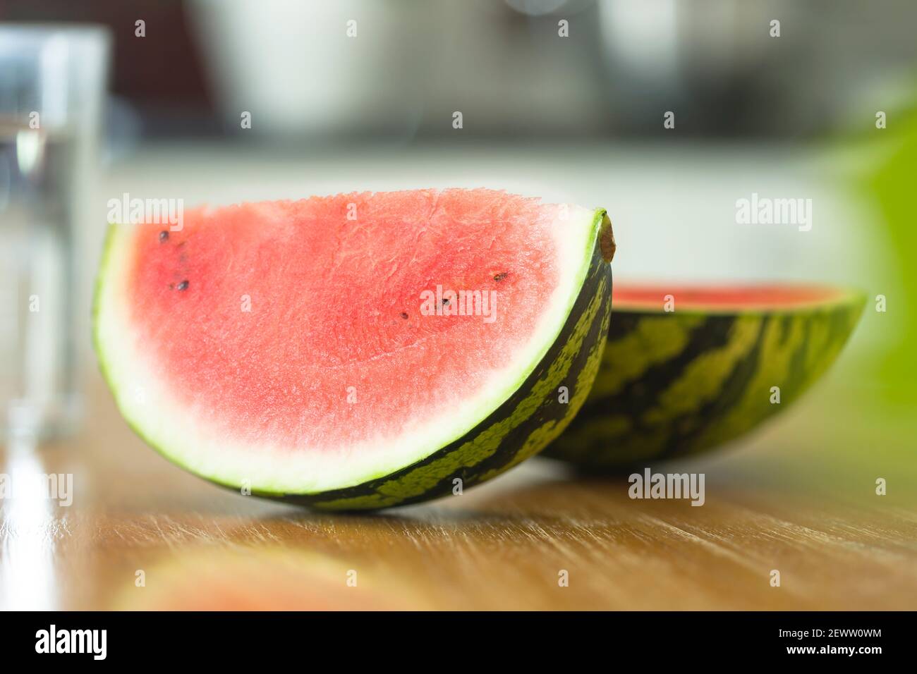 Watermelon cut pieces hi-res stock photography and images - Alamy