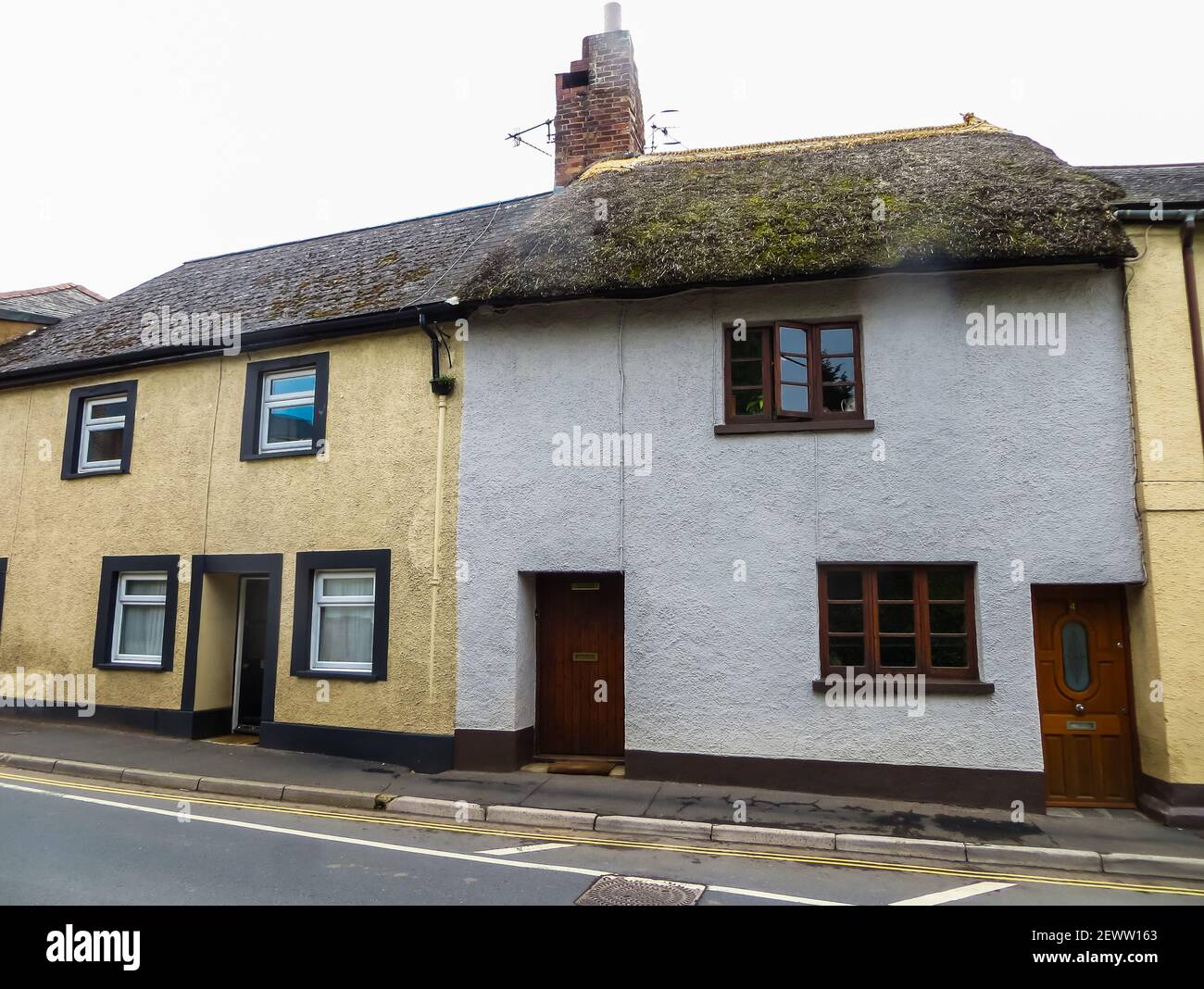 Crediton devon road hi-res stock photography and images - Alamy