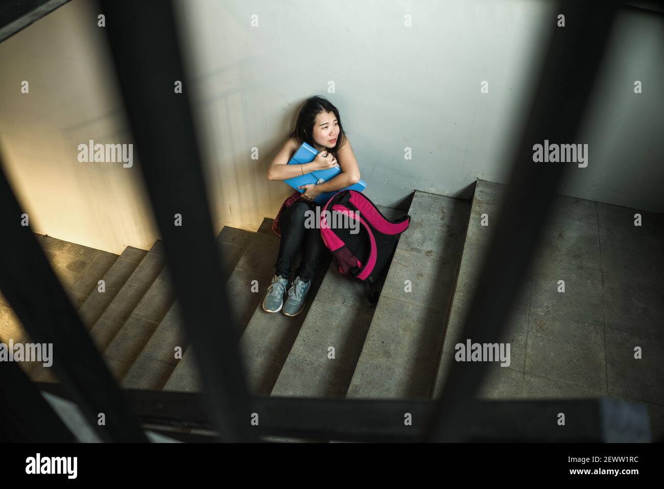 Japanese school girl scary hi-res stock photography and images - Alamy