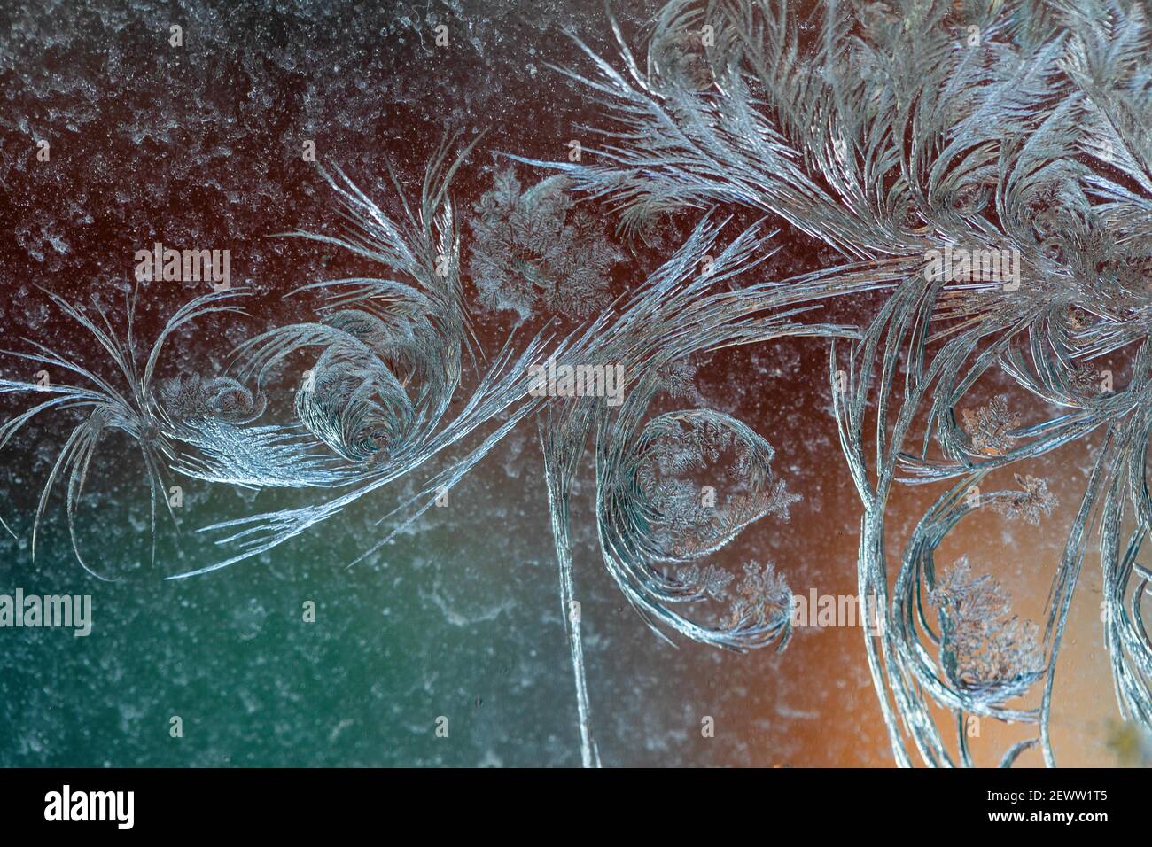 Jack frost on window hi-res stock photography and images - Alamy