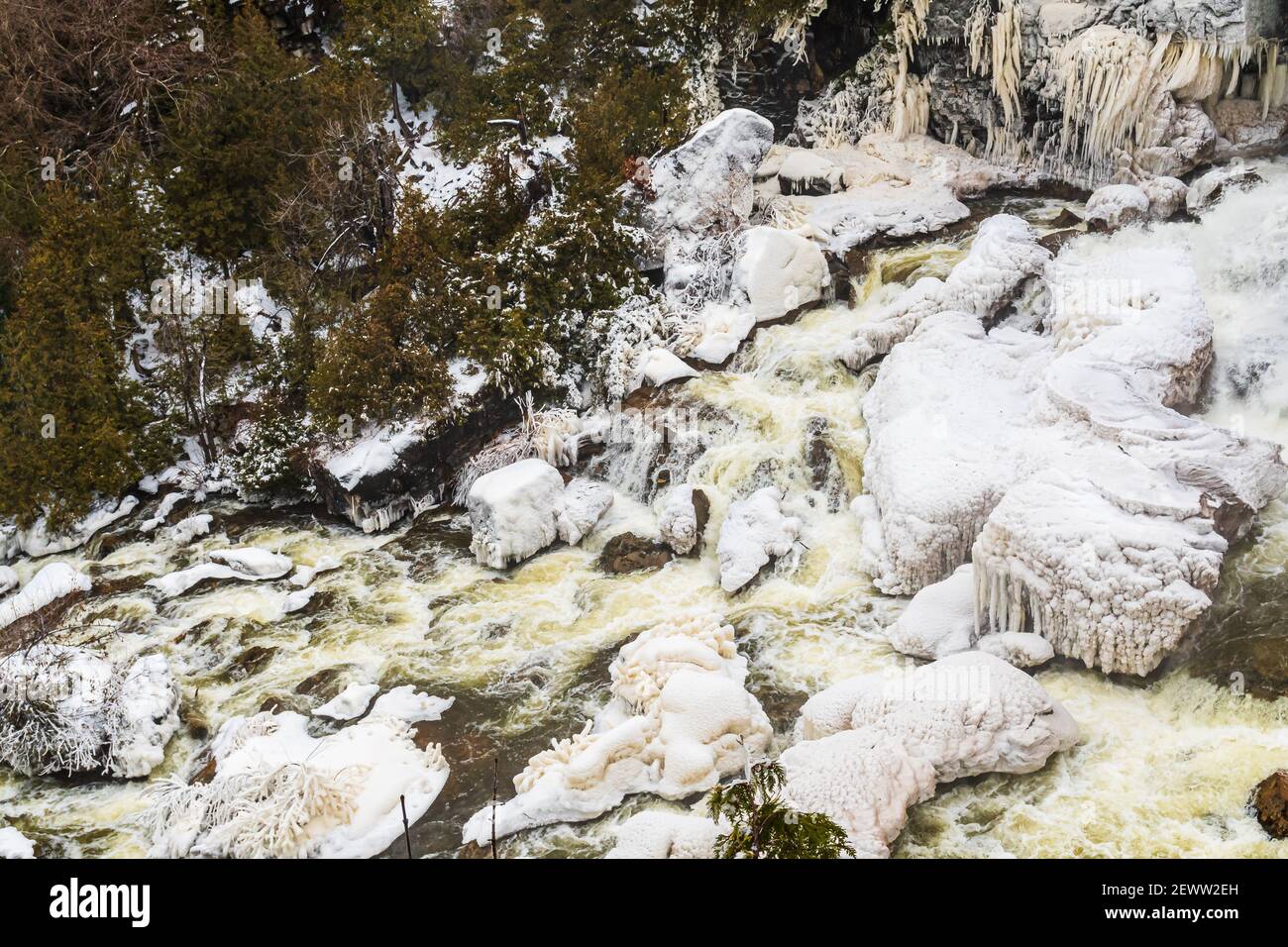 Grey Sauble Conservation Area Niagara Escarpment Owen Sound Ontario ...