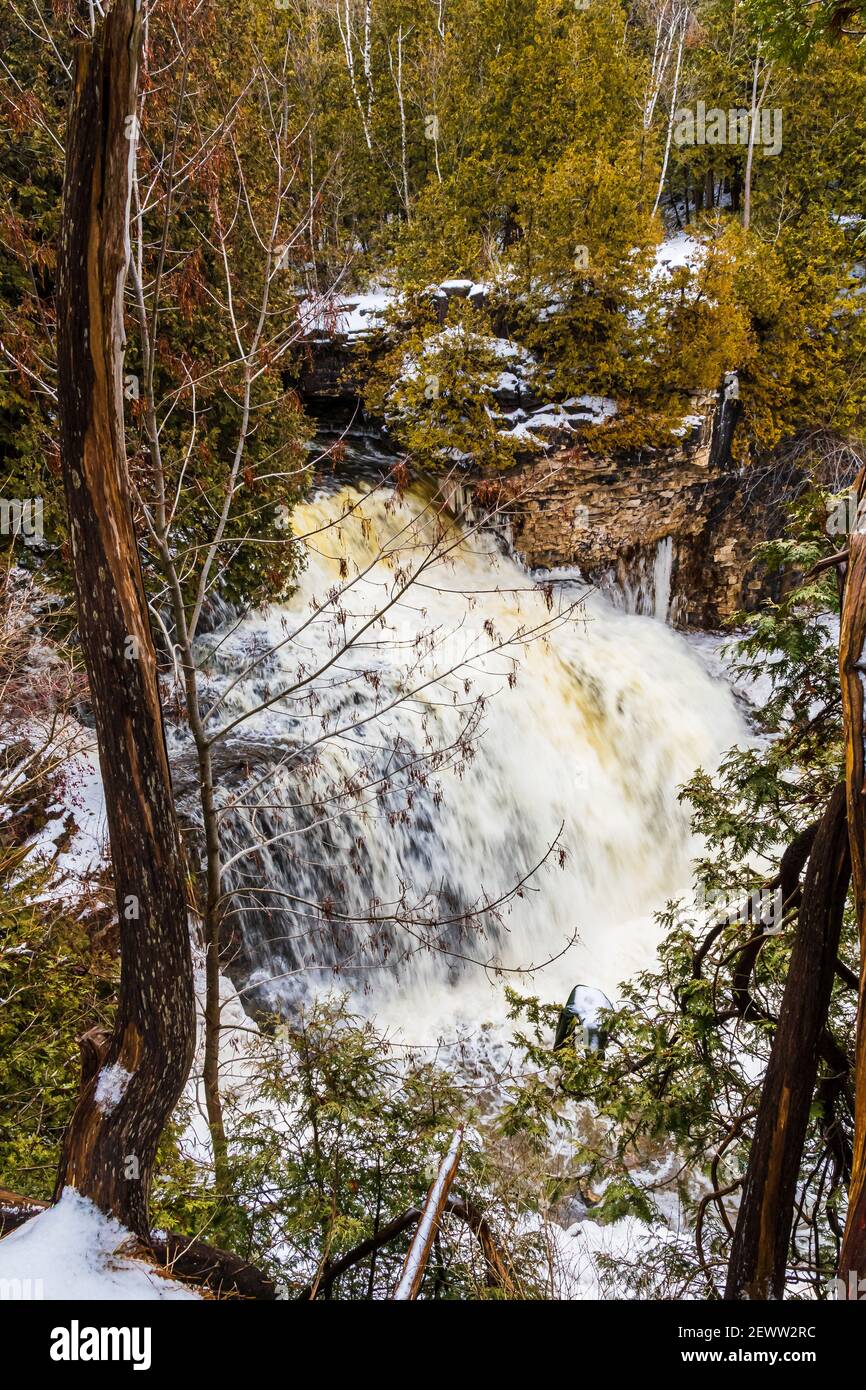 Grey Sauble Conservation Area Niagara Escarpment Owen Sound Ontario ...