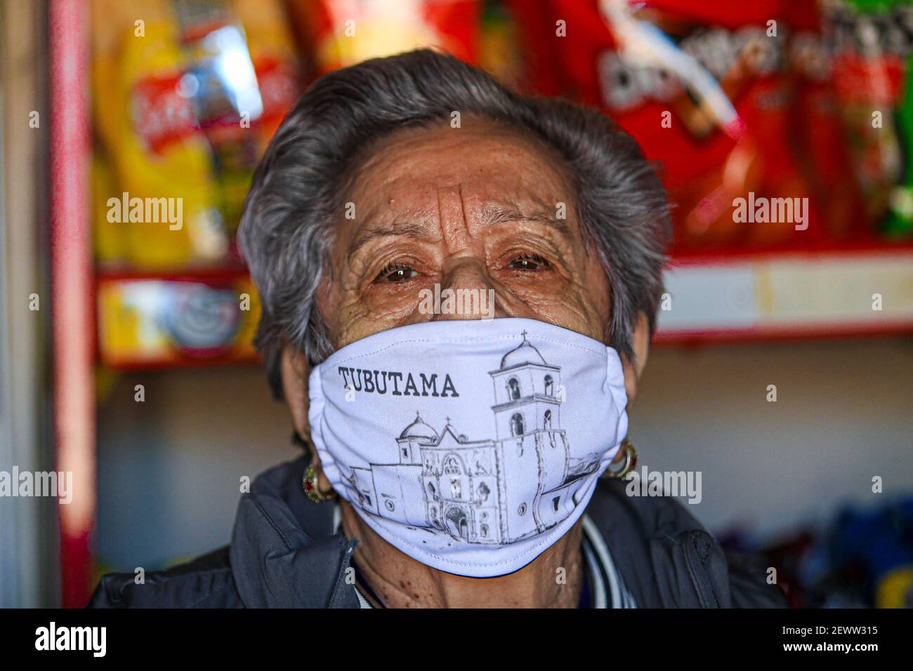 The mission church. The mission of San Pedro and San Pablo del Tubutama ...