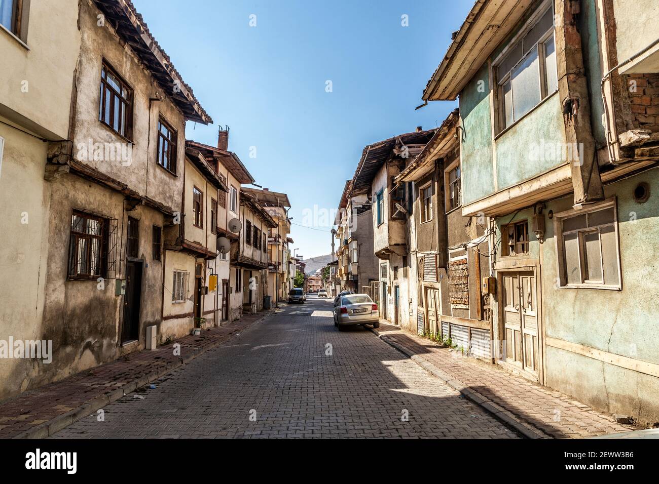 Turkey, civil architecture of the historic houses in the town of Tokat ...