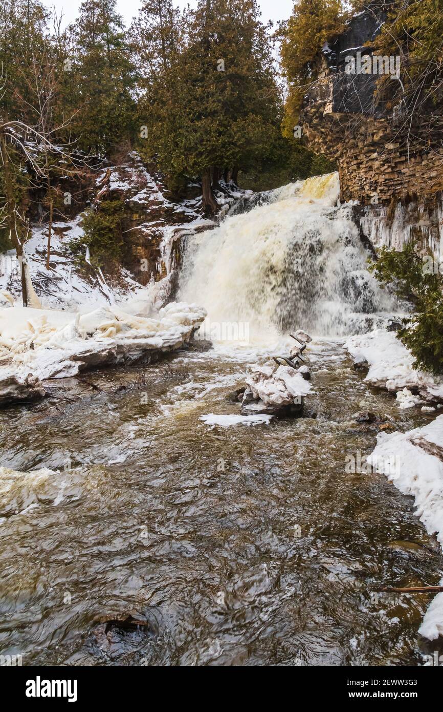 Grey Sauble Conservation Area Niagara Escarpment Owen Sound Ontario ...