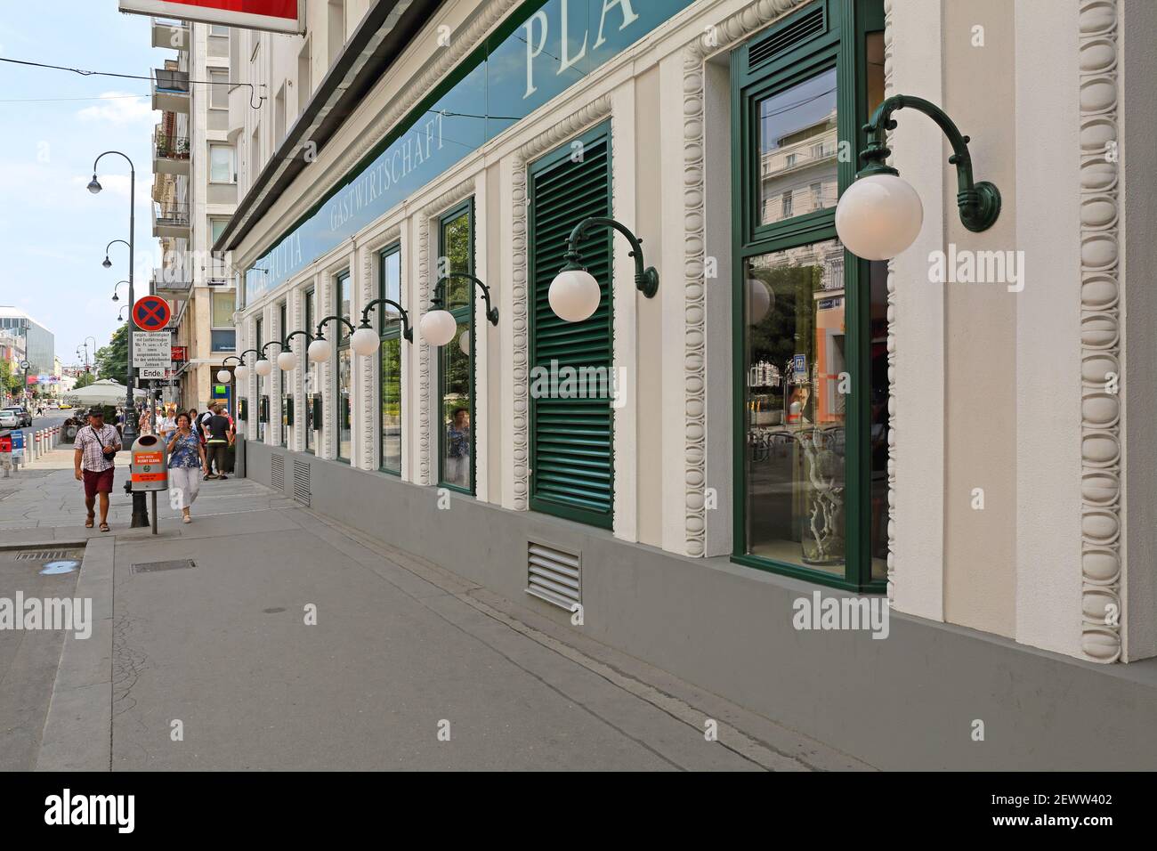 Vienna, Austria - July 12, 2015: Famous Plachutta Restaurant at ...