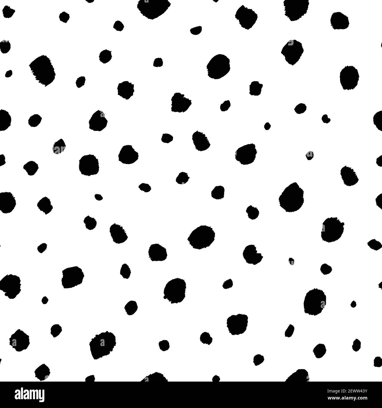 Abstract modern dalmatian seamless pattern. Animals trendy background ...