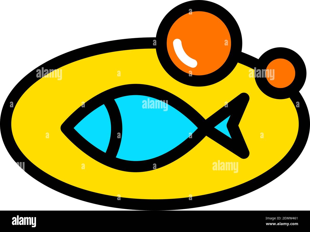 Omega 3 logo design. Fish oil vector design. Fish oil simple color icon ...