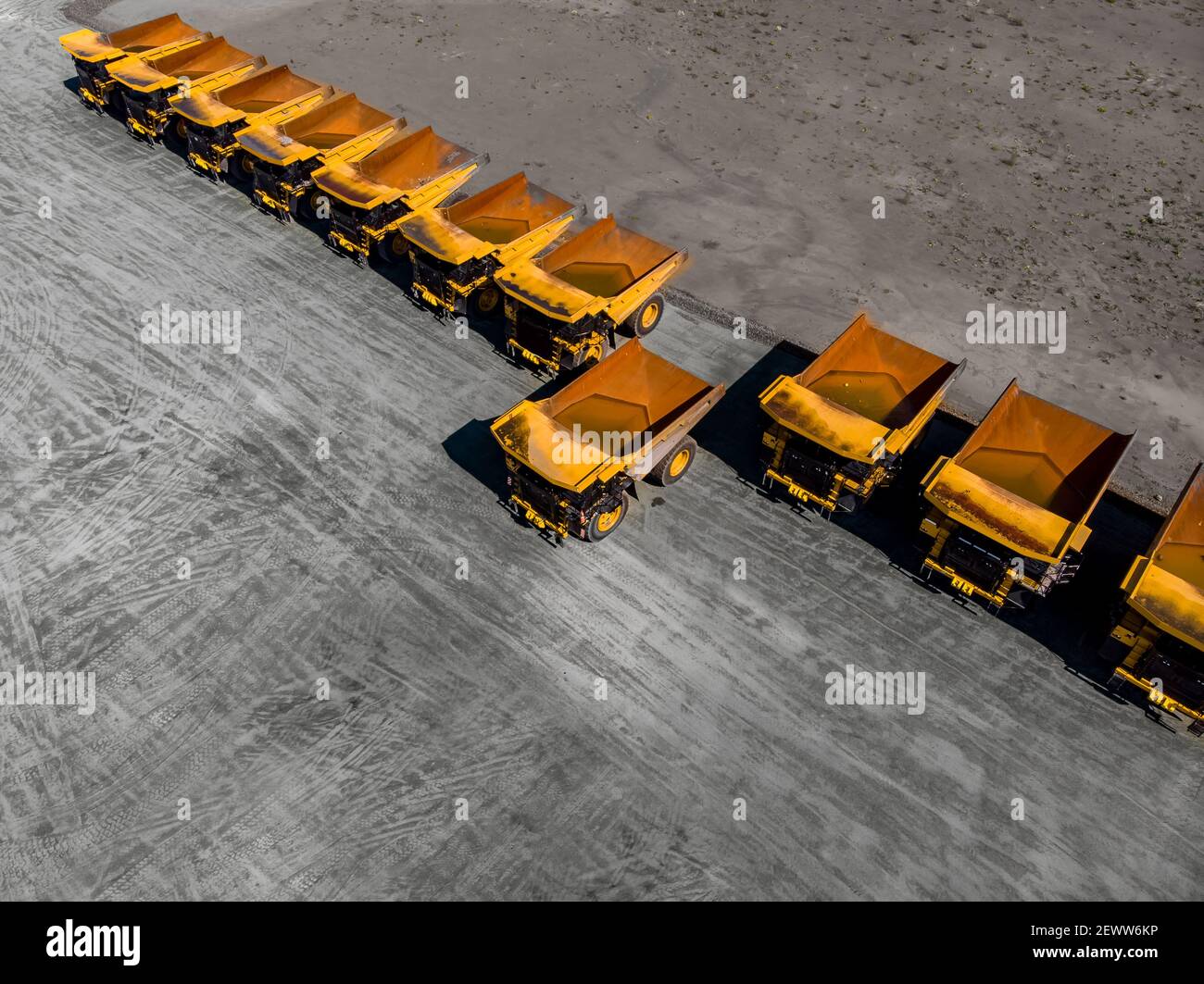 Exchange truck parking hi-res stock photography and images - Alamy