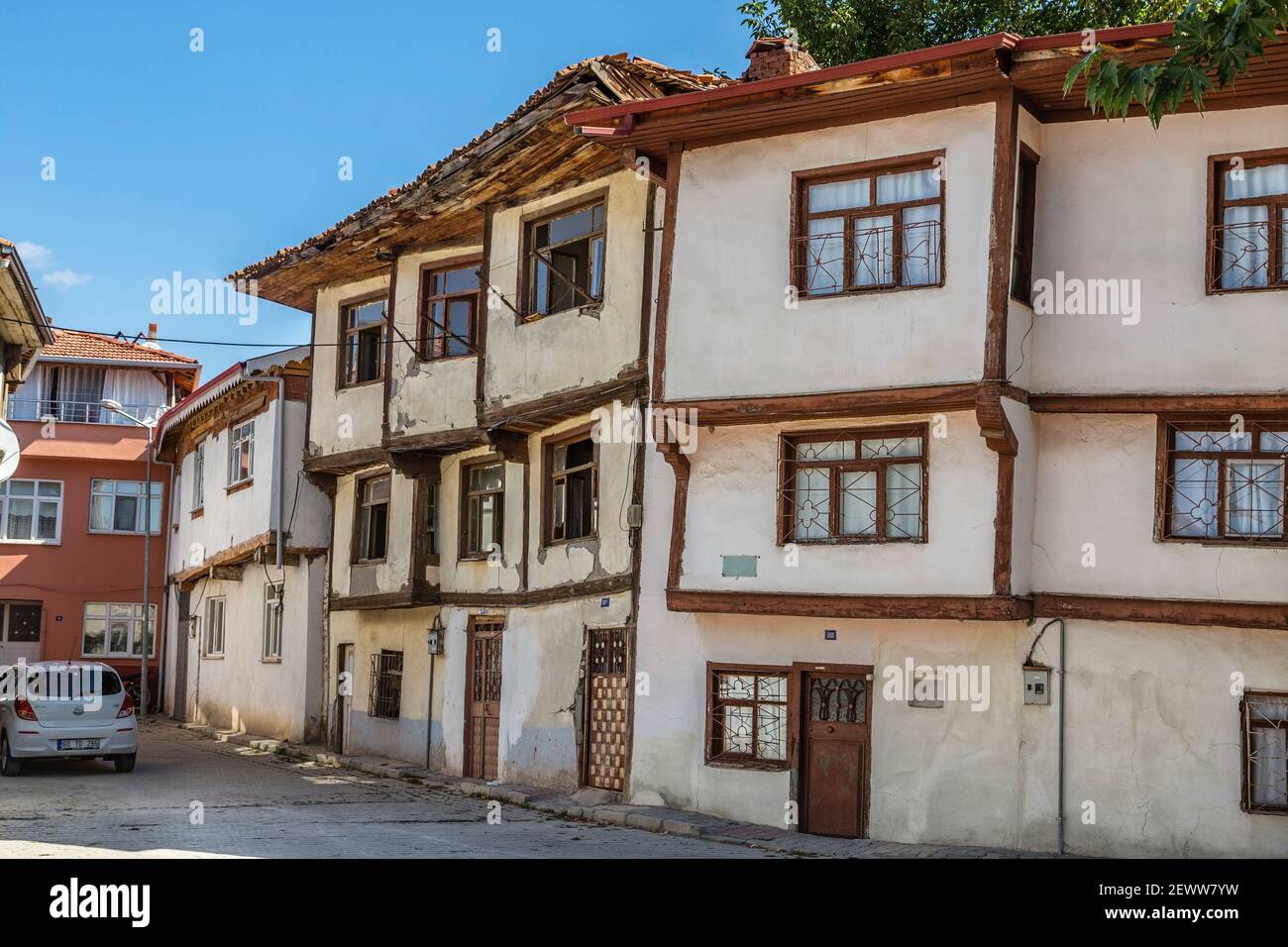 Turkey, civil architecture of the historic houses in the town of Tokat ...