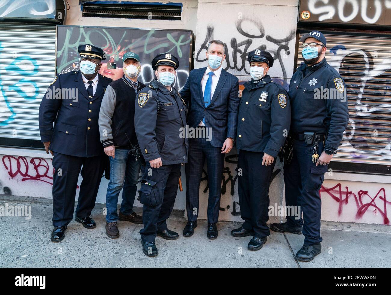 New York, United States. 03rd Mar, 2021. Police Commissioner Dermot ...