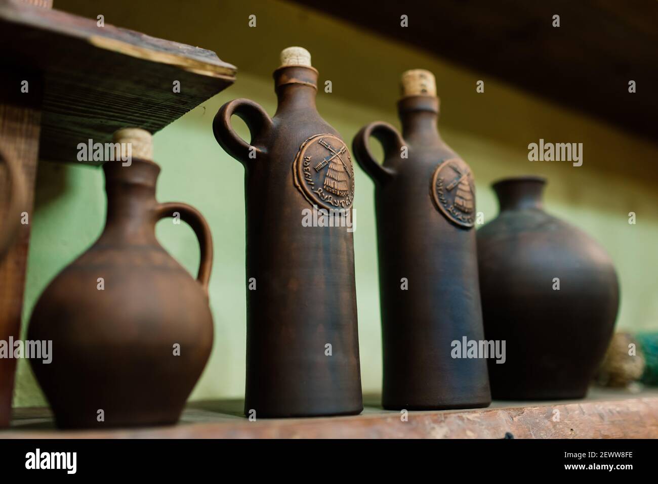 Oman traditional cooking jug hi-res stock photography and images - Alamy