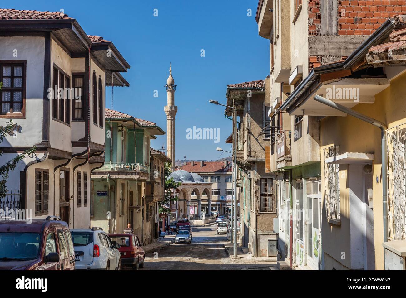 Turkey, civil architecture of the historic houses in the town of Tokat ...