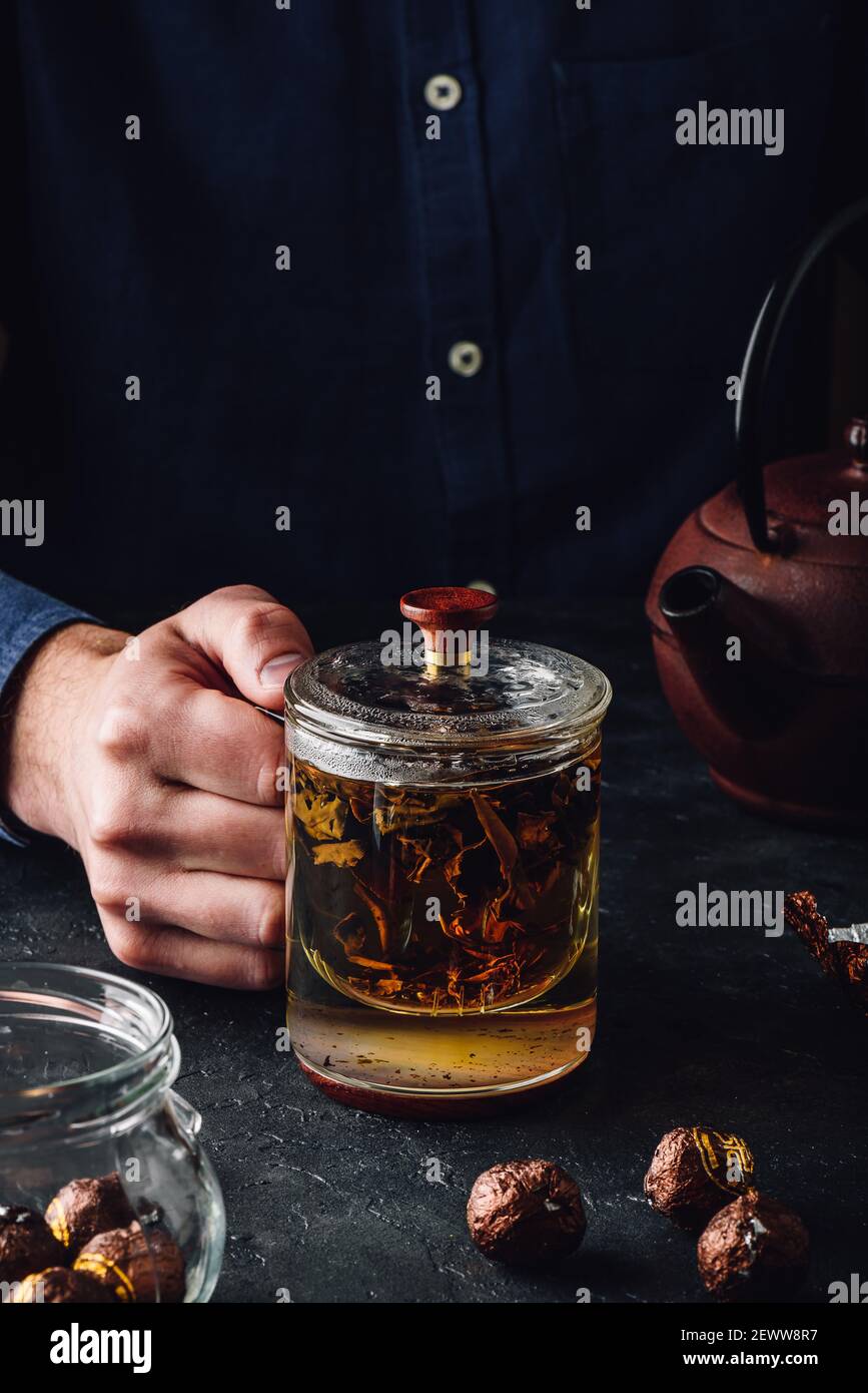 Man in red ball cap hi-res stock photography and images - Alamy