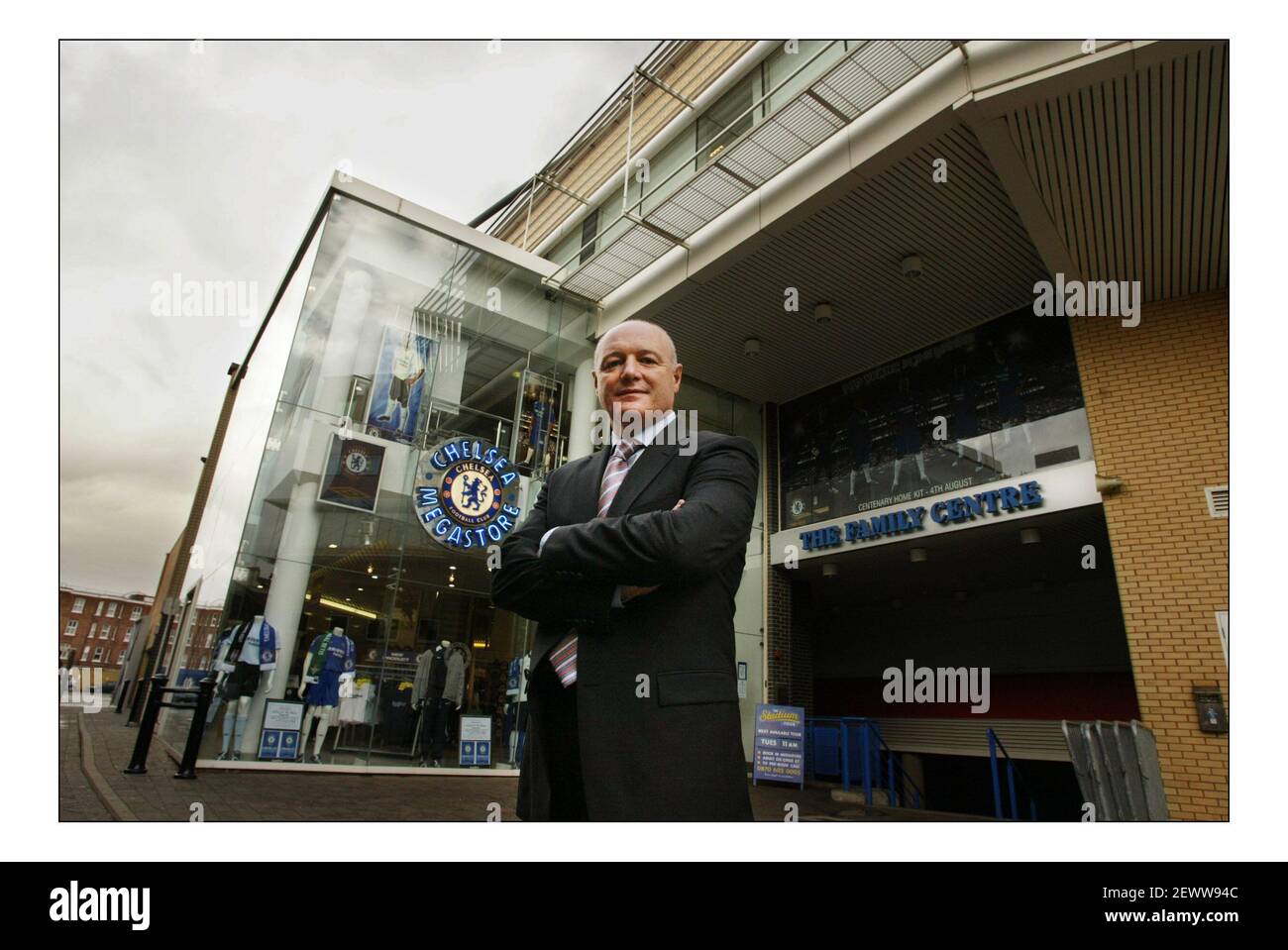 Peter Kenyon Chief Executive of Chelsea Football Club at Stamford ...