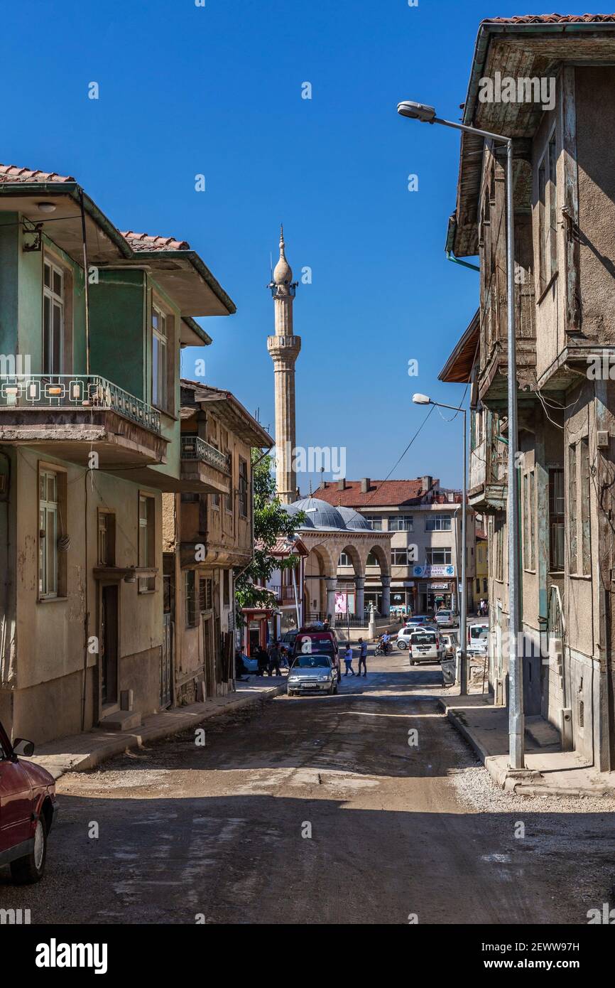 Turkey, civil architecture of the historic houses in the town of Tokat ...