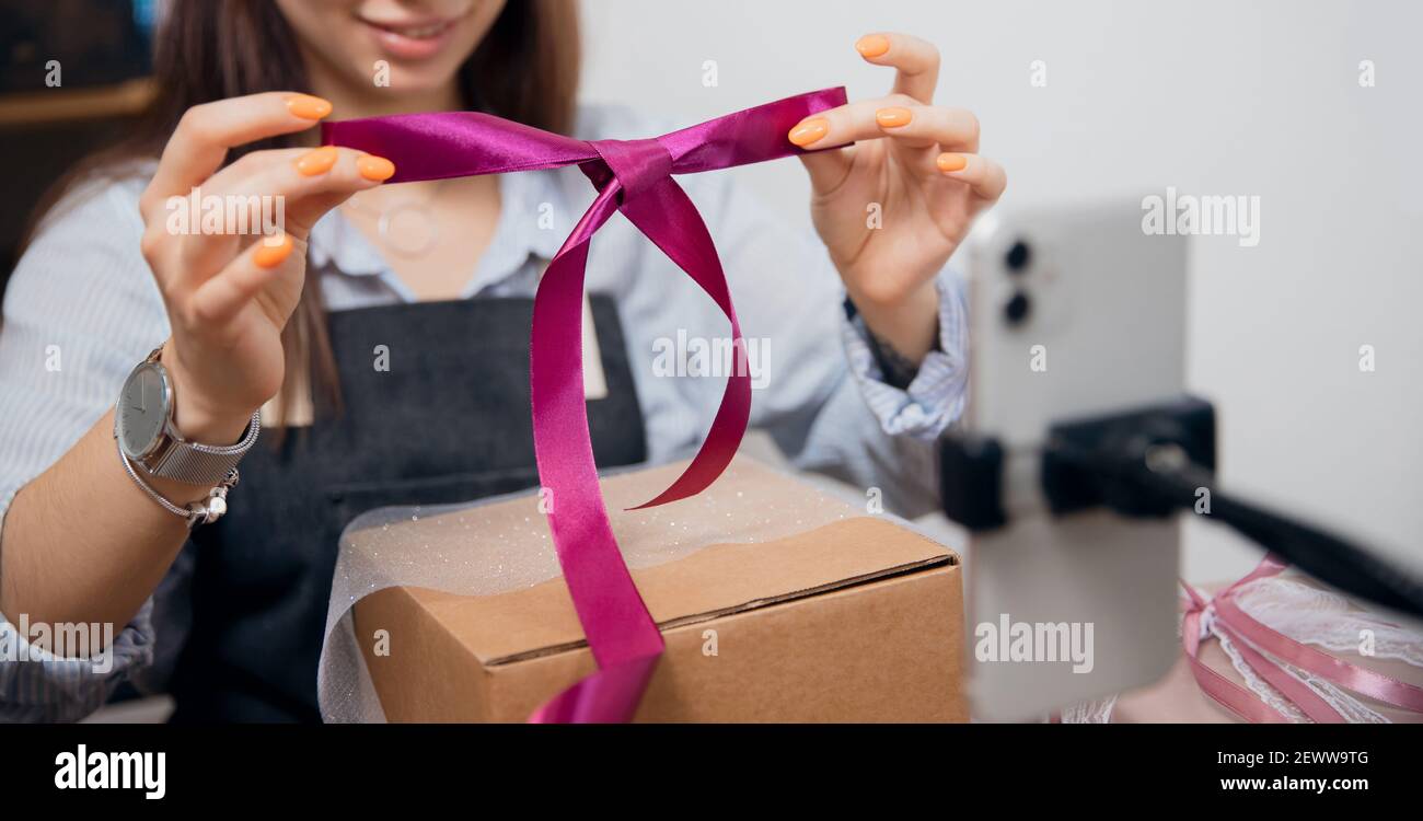 Stream christmas craft paper box hi-res stock photography and images ...