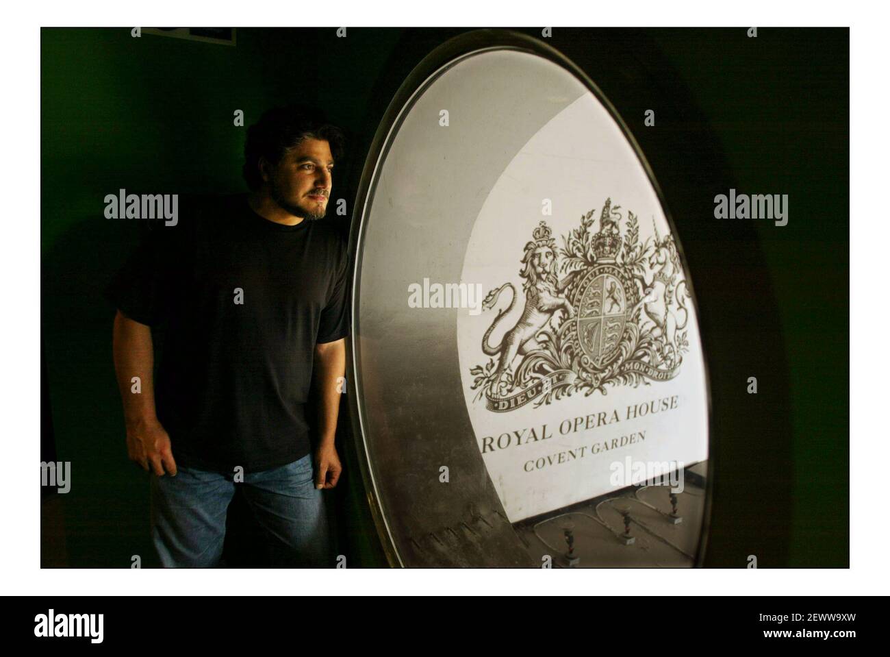 Jose Cura, opera singer at the Royal Opera House in London.pic David ...