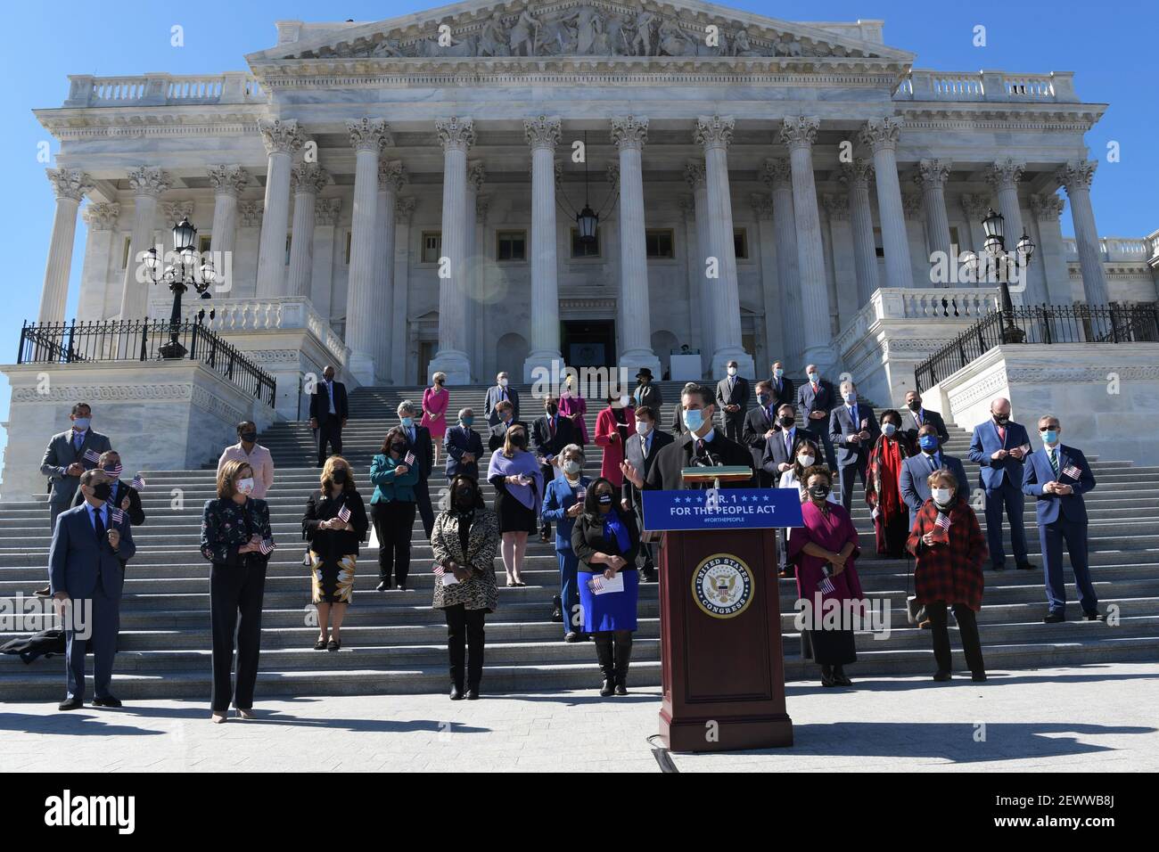 Washington, Distric of Columbia, USA. 3rd Mar, 2021. Democracy Reform ...