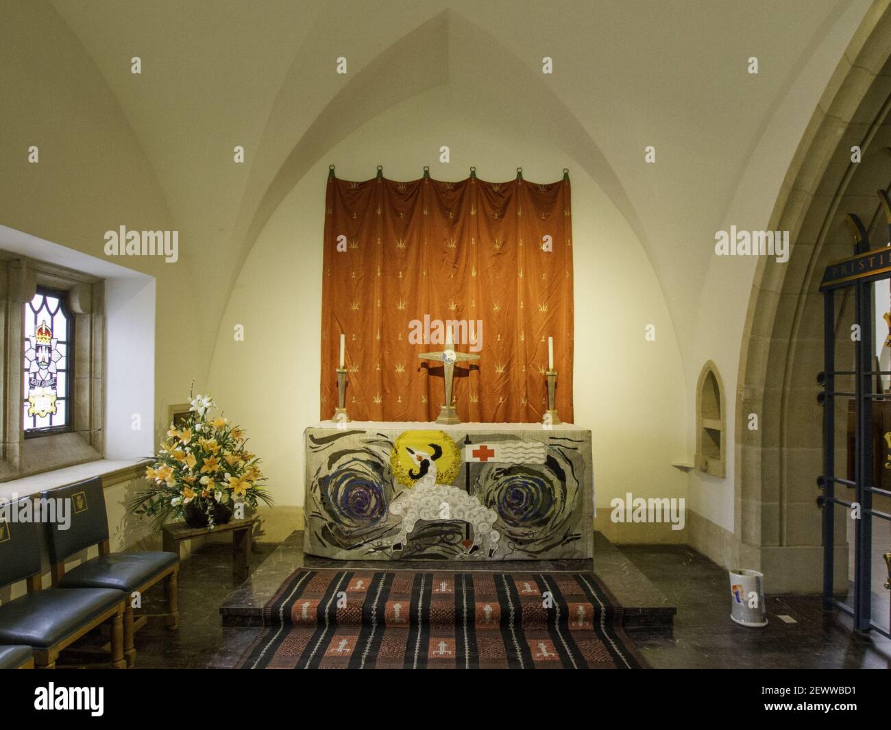 GUILDFORD, UNITED KINGDOM - Apr 04, 2018: Chapel of the Queen's Royal ...