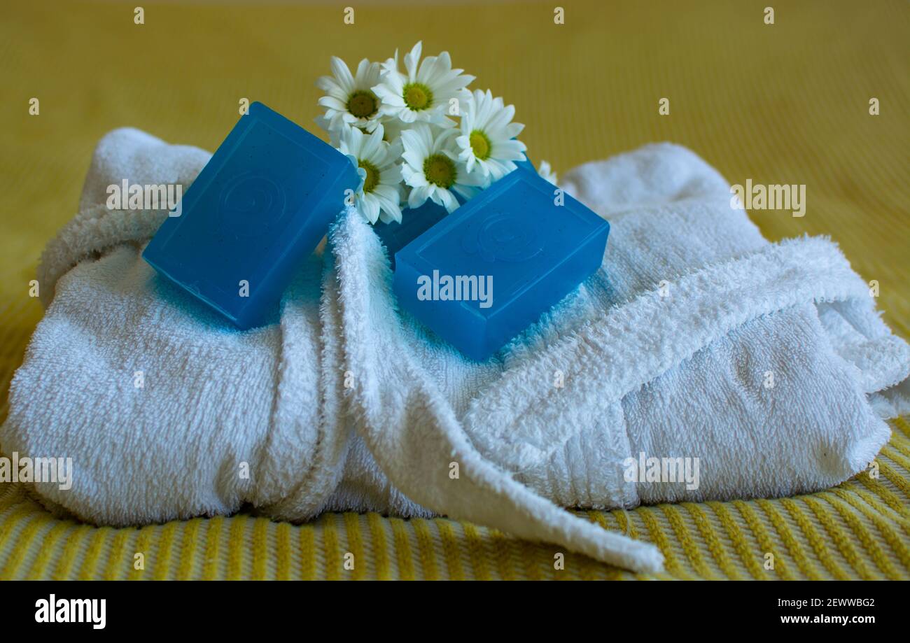 Blue sauna hi-res stock photography and images - Alamy