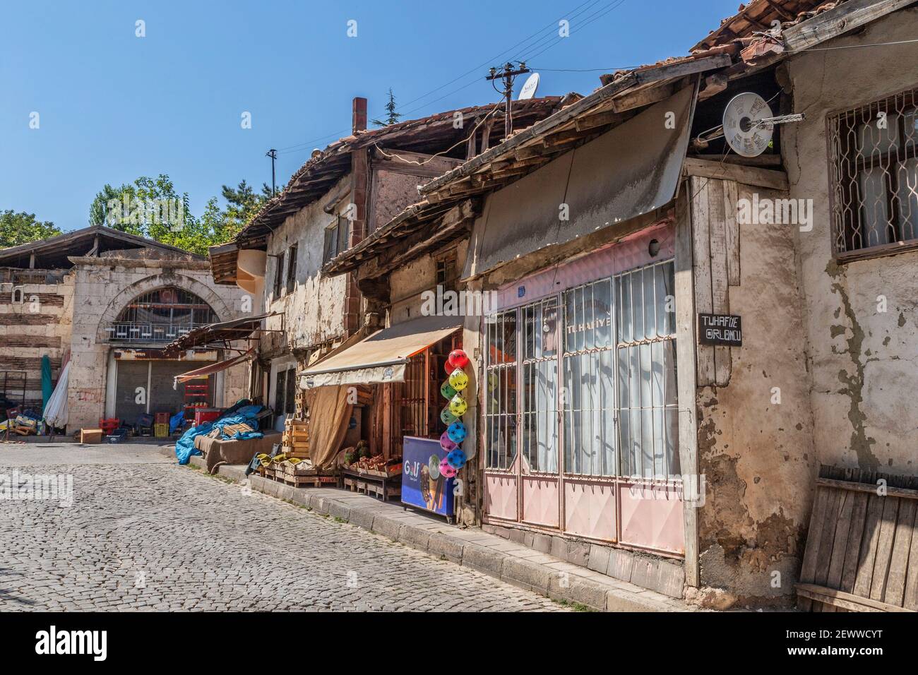Turkey, civil architecture of the historic houses in the town of Tokat ...