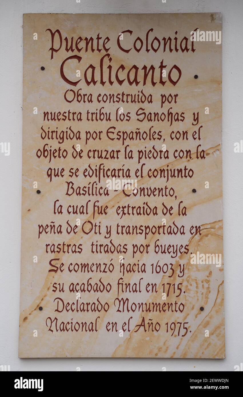 El puente calicanto hi-res stock photography and images - Alamy