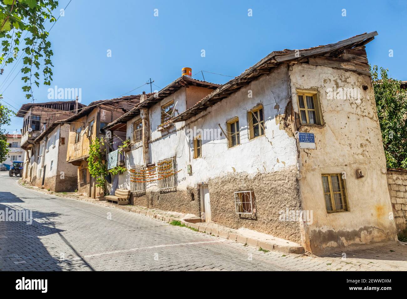 Turkey, civil architecture of the historic houses in the town of Tokat ...