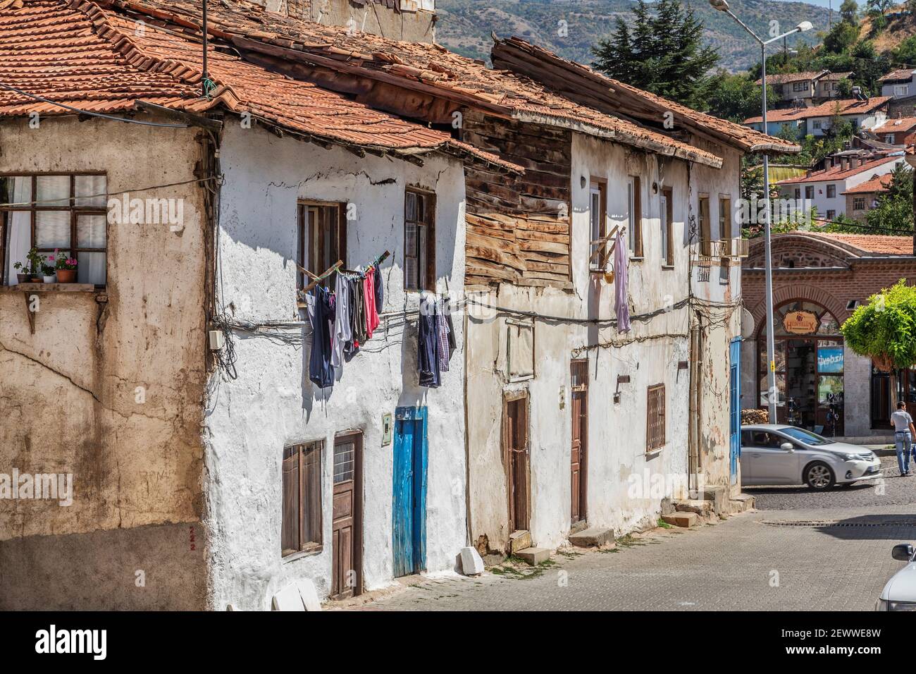 Turkey, civil architecture of the historic houses in the town of Tokat ...