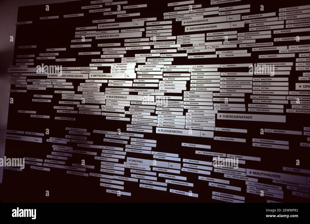 Dachau, Germany. 6/26/1990. Dachau Concentration Camp Museum. March 22 ...