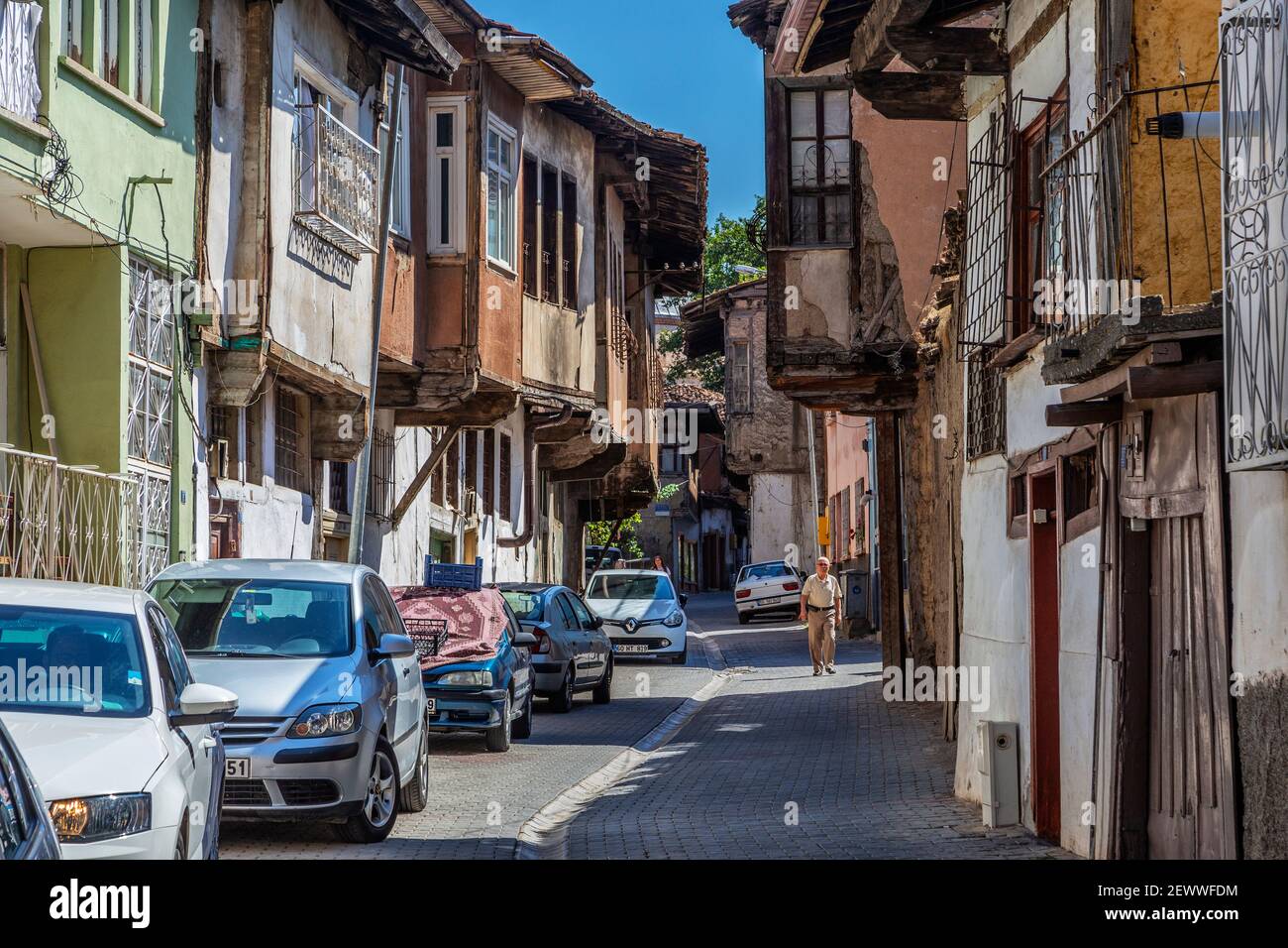 Turkey, civil architecture of the historic houses in the town of Tokat ...