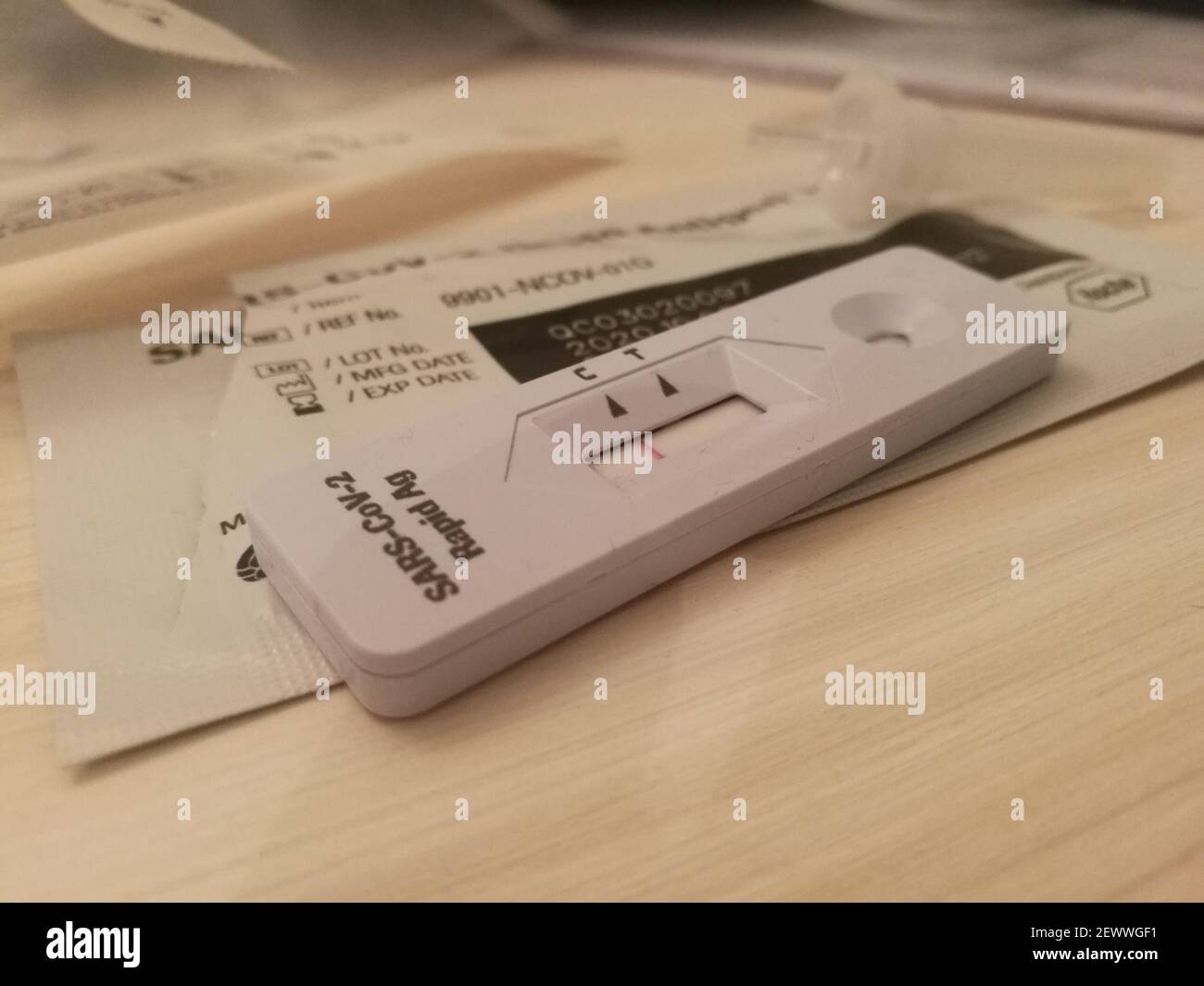 Sars cov 2 antigentest hi-res stock photography and images - Alamy