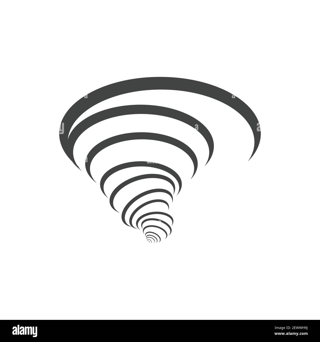 Tornado and cyclone logo symbol vector illustration design Stock Vector ...