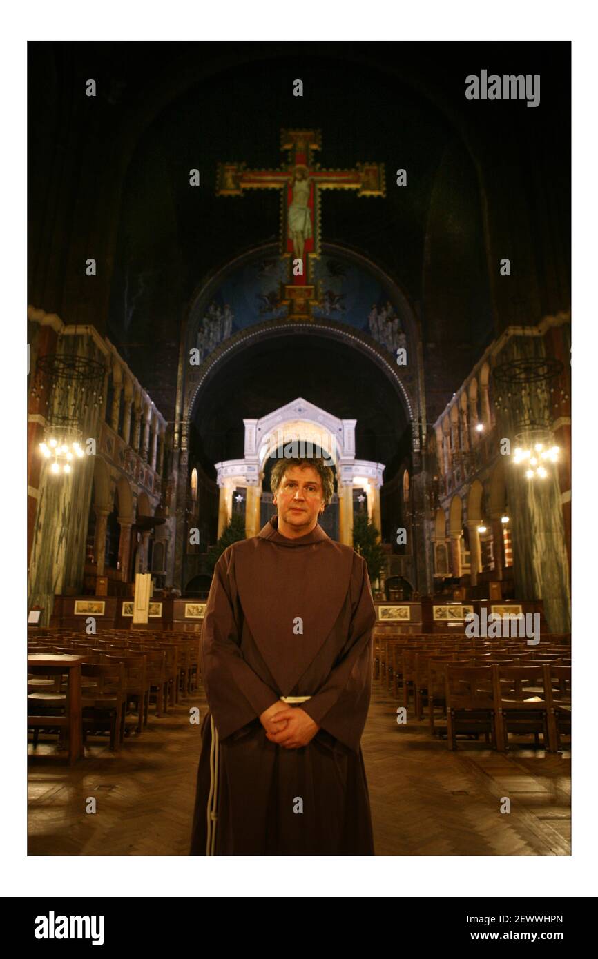 Father Michael Seed... in Westminster Cathederal. pic David Sandison 10 ...