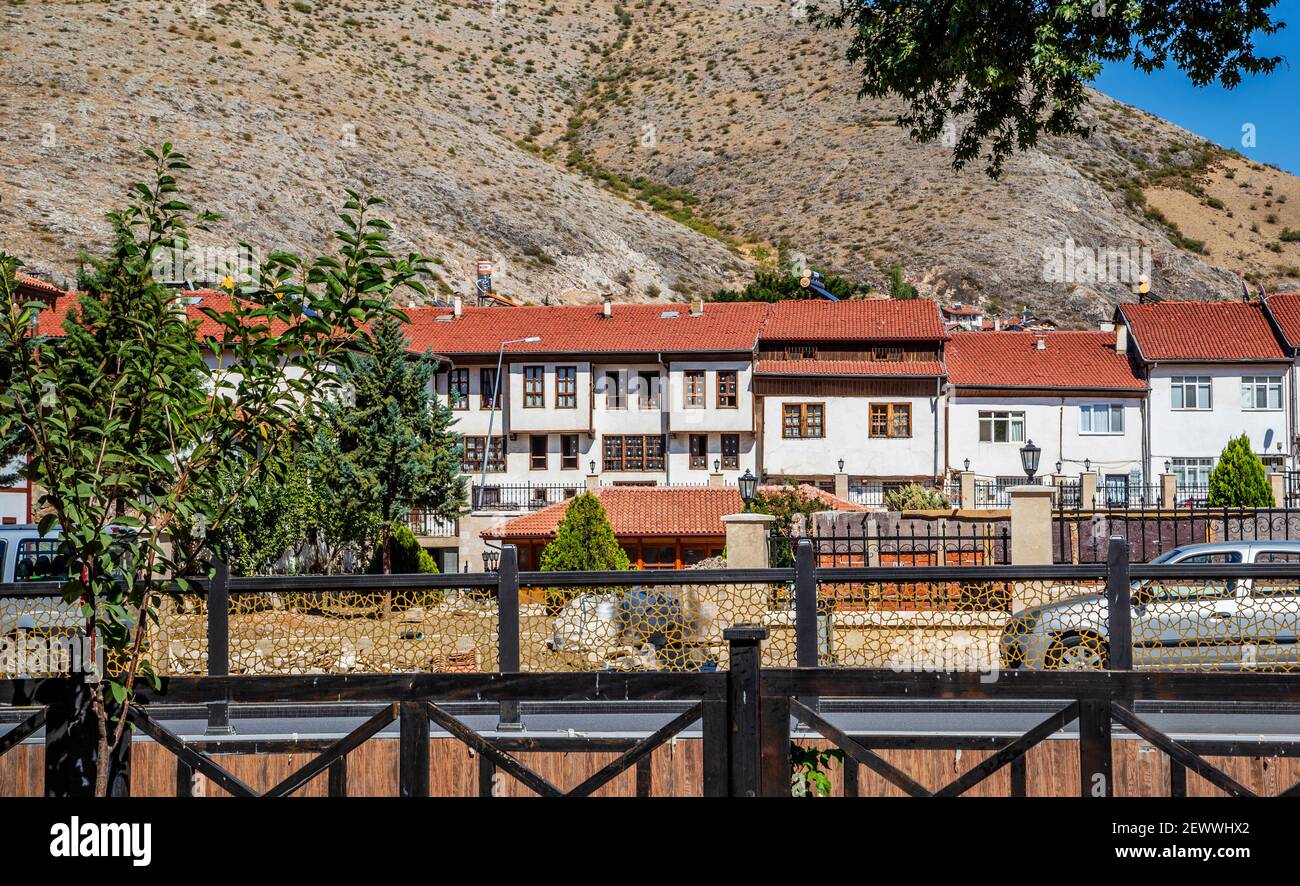 Turkey, civil architecture of the historic houses in the town of Tokat ...