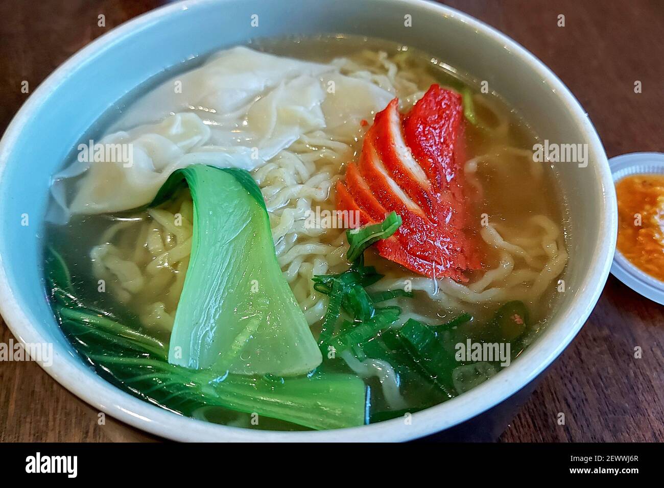 Wanton soup hi-res stock photography and images - Alamy