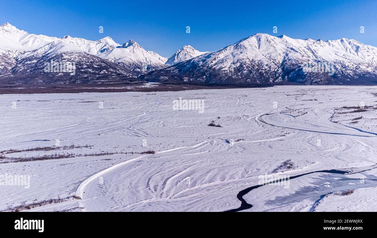 Palmer alaska aerial hi-res stock photography and images - Alamy