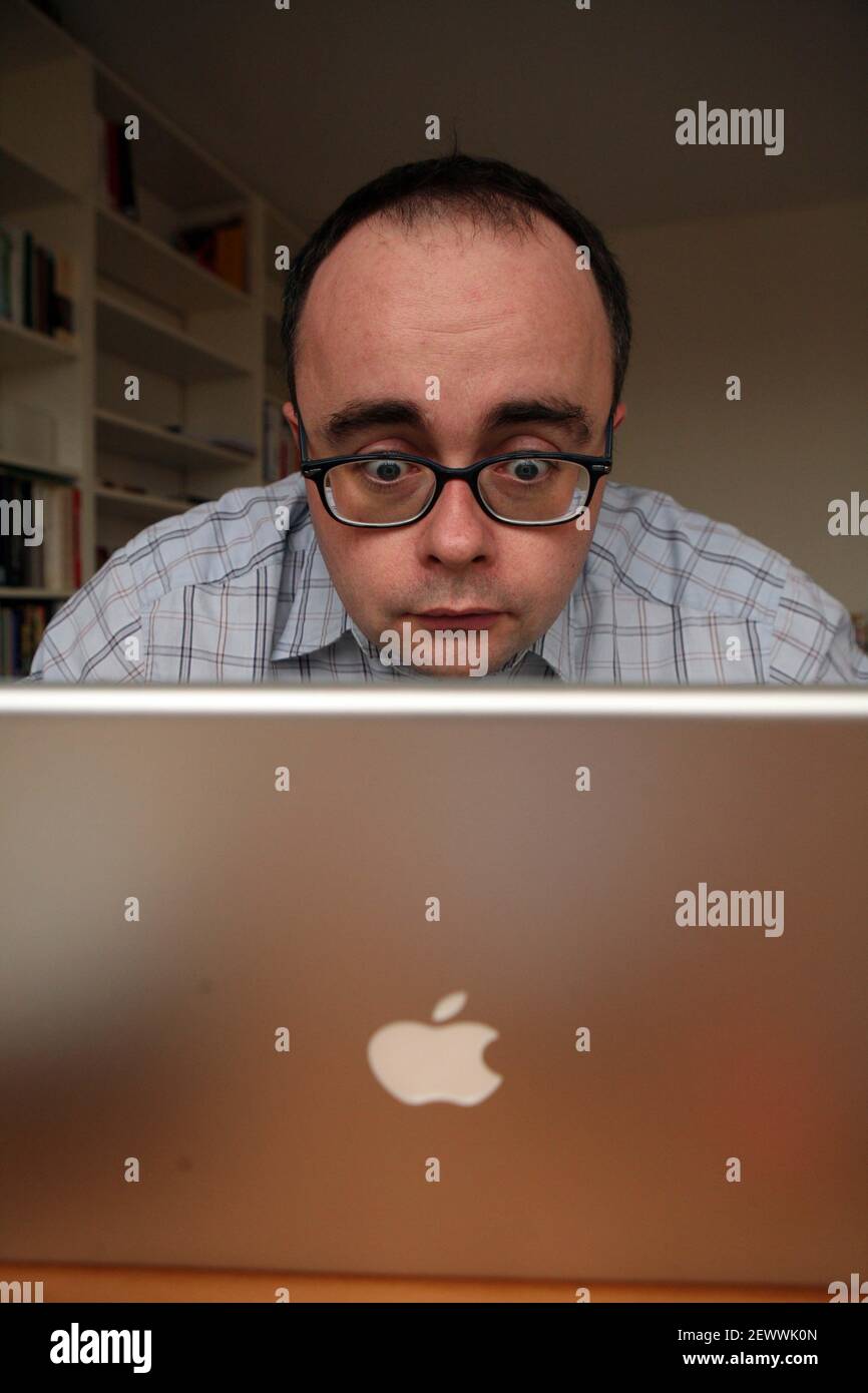 Rhodri Marsden at home spending the whole day using 'Stumble Upon' on ...