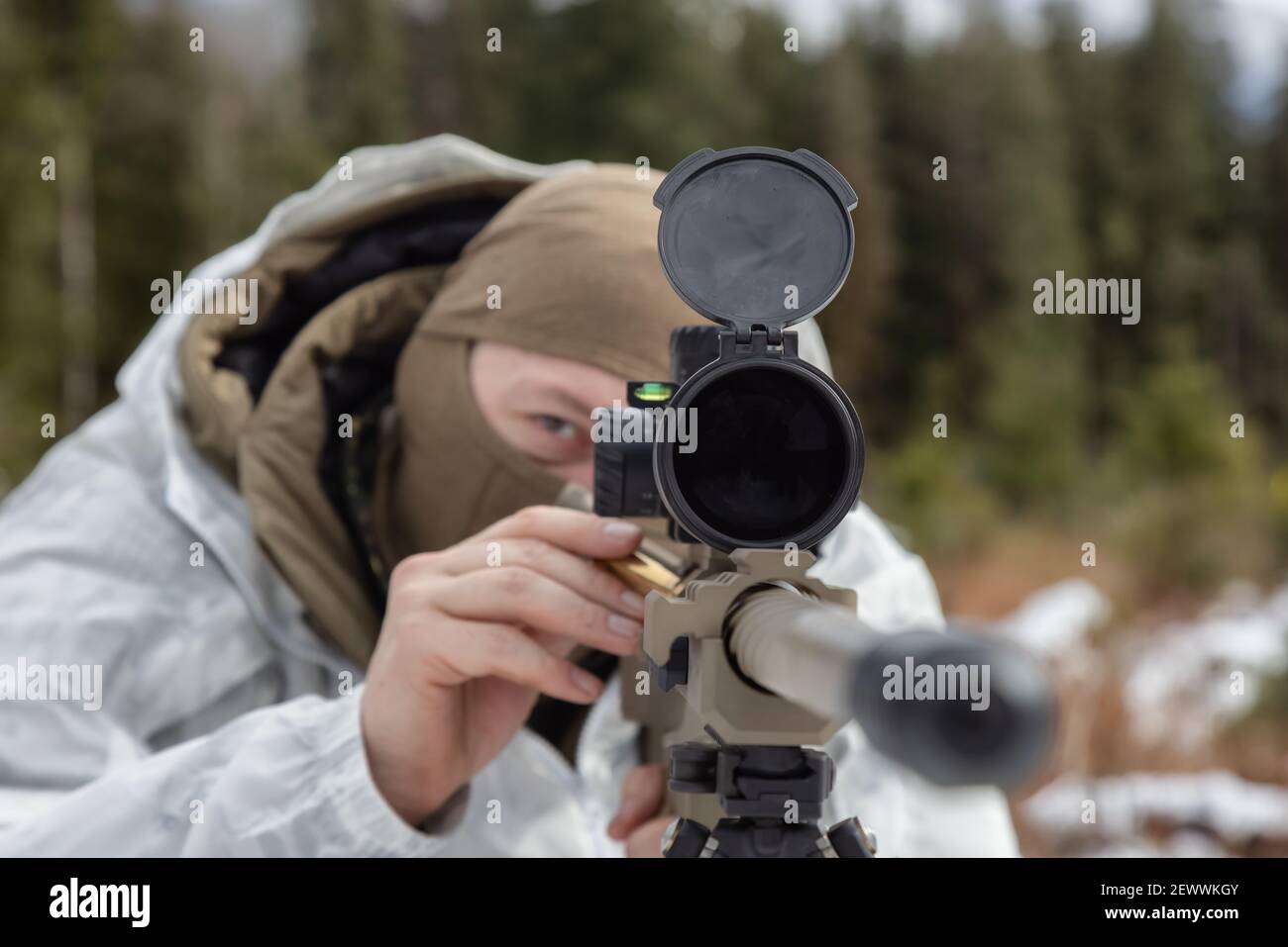 Army Man wearing Tactical Uniform Stock Photo - Alamy