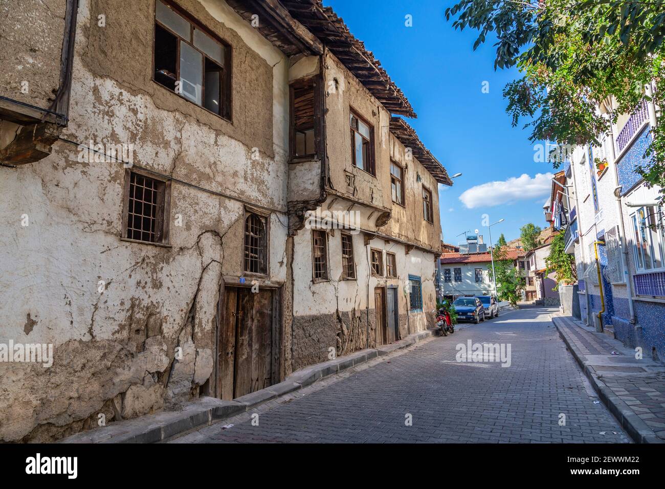 Turkey, civil architecture of the historic houses in the town of Tokat ...