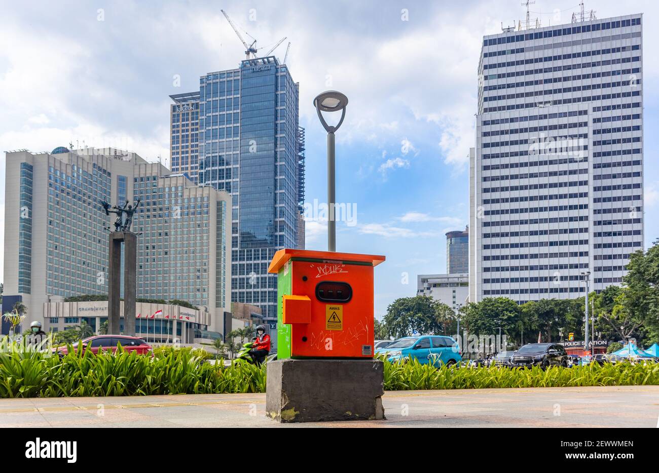 Landscape of Jakarta City, Indonesia Stock Photo - Alamy