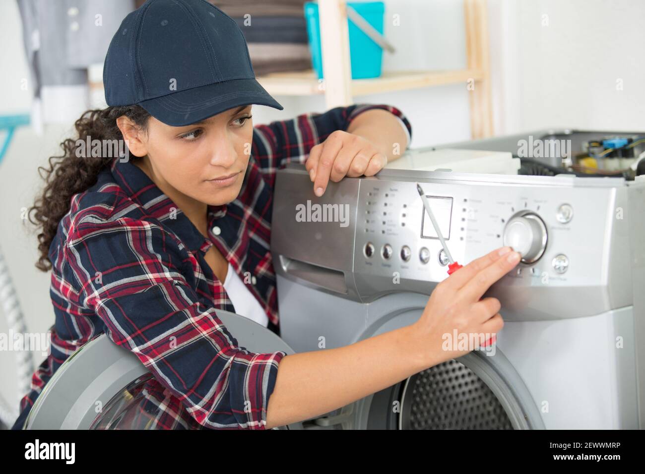 Washing machine out of service hi-res stock photography and images - Alamy