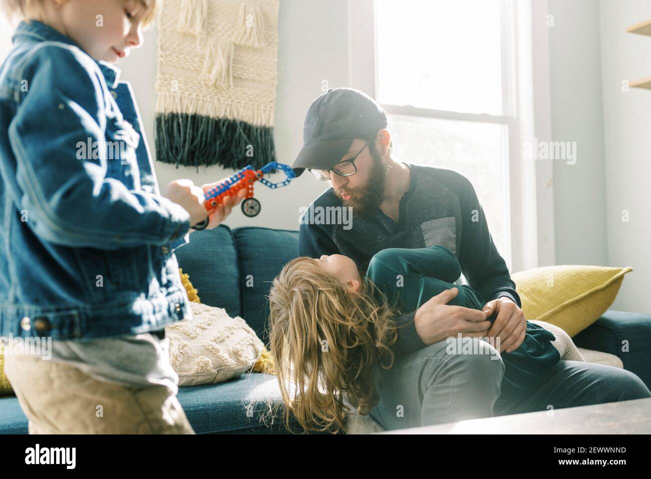 Silly dad hi-res stock photography and images - Alamy