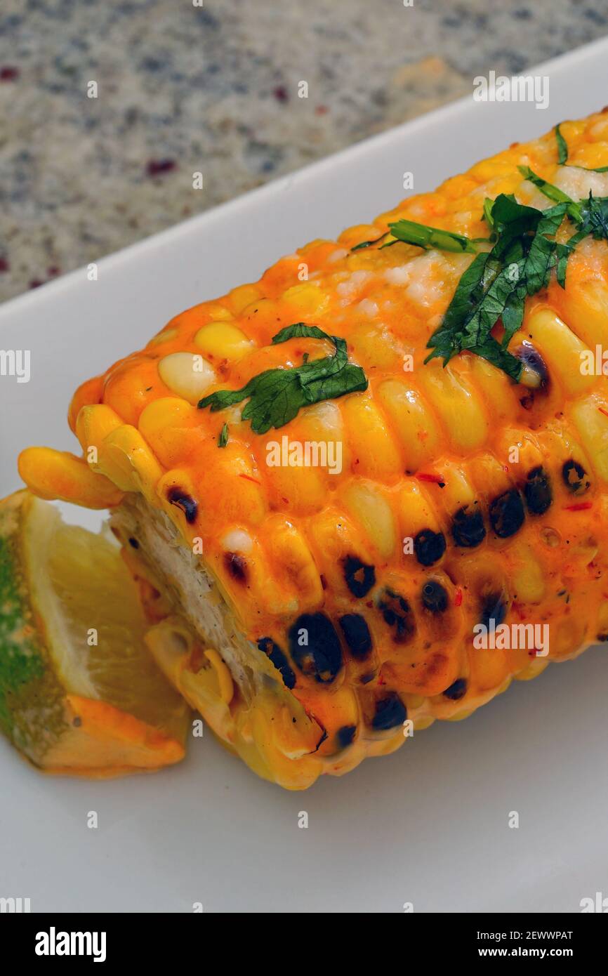 Mexican street corn hi-res stock photography and images - Alamy