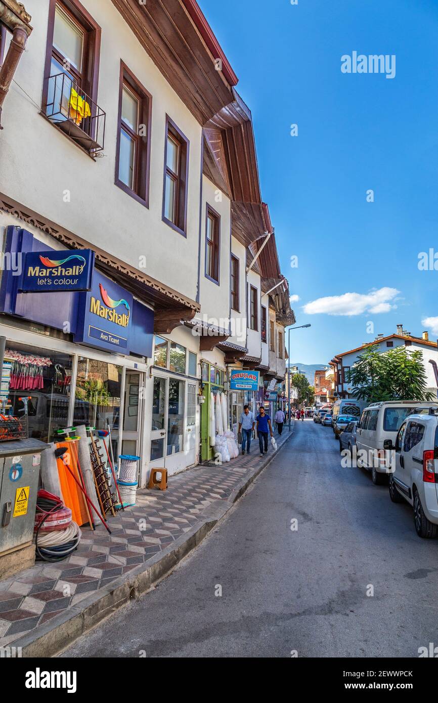 Turkey, civil architecture of the historic houses in the town of Tokat ...