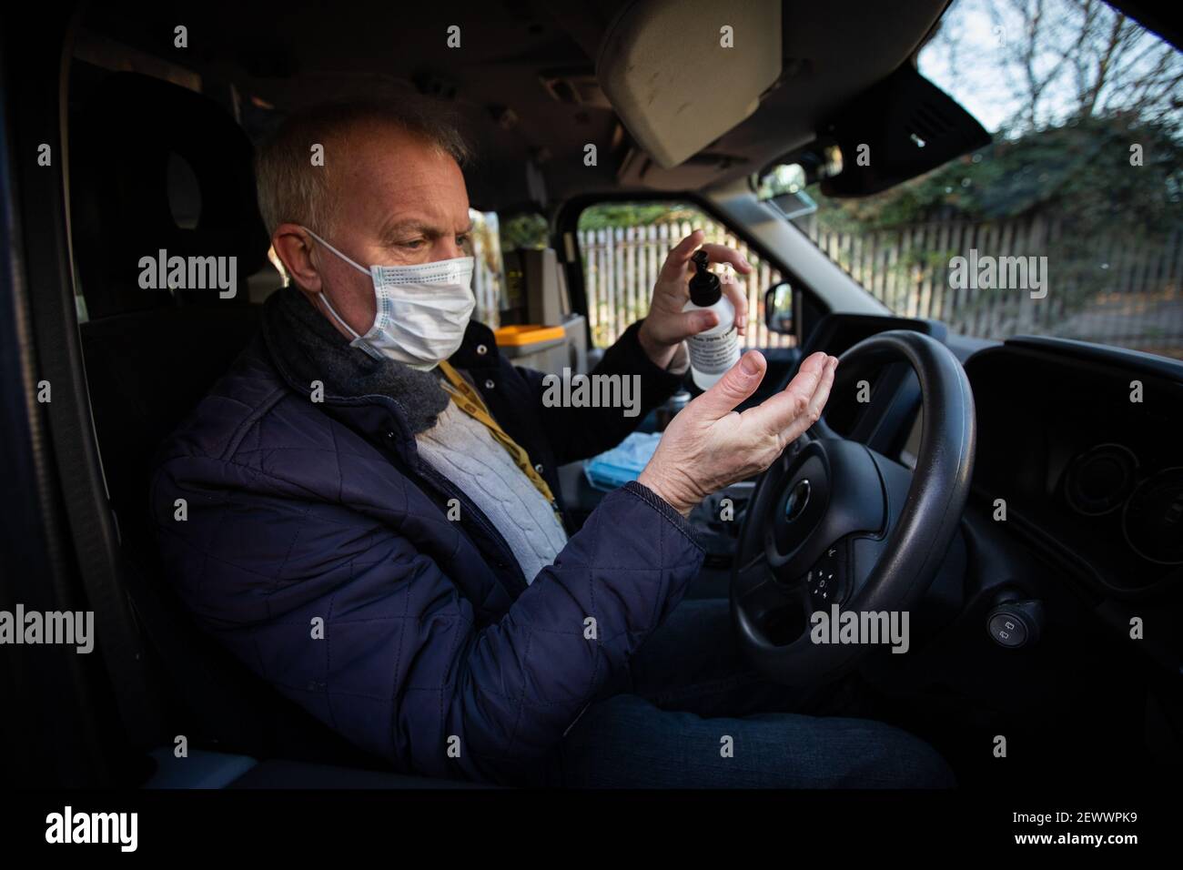 Black cab interior hi-res stock photography and images - Alamy