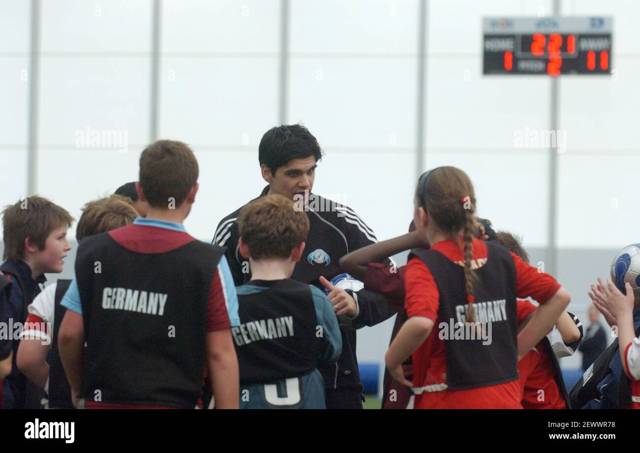 THE DAVID BECKHAM ACADEMY IN GREENWICH. SOUTH LONDON.8/3/07 TOM PILSTON ...