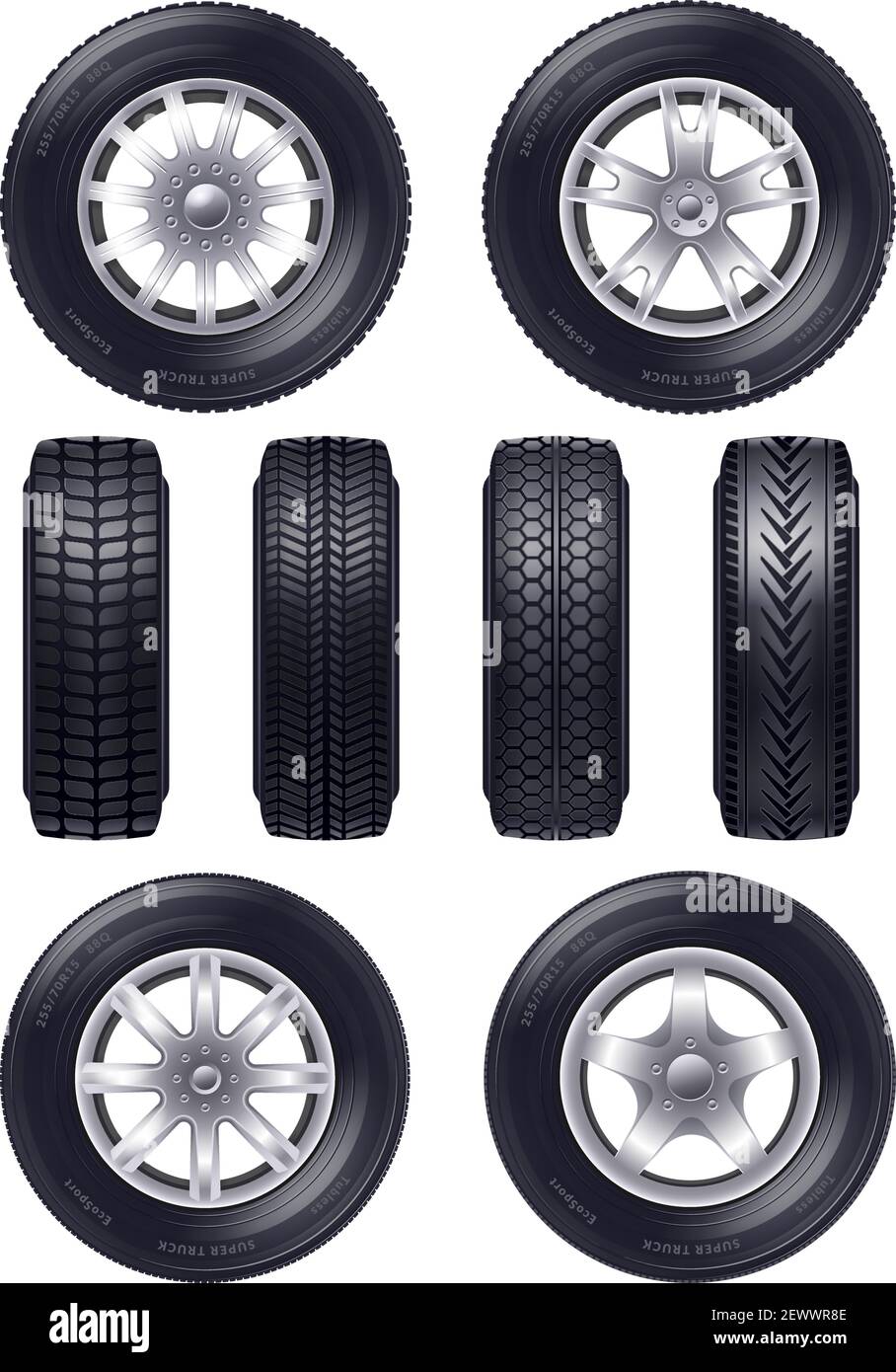 Car front view detail Stock Vector Images - Alamy