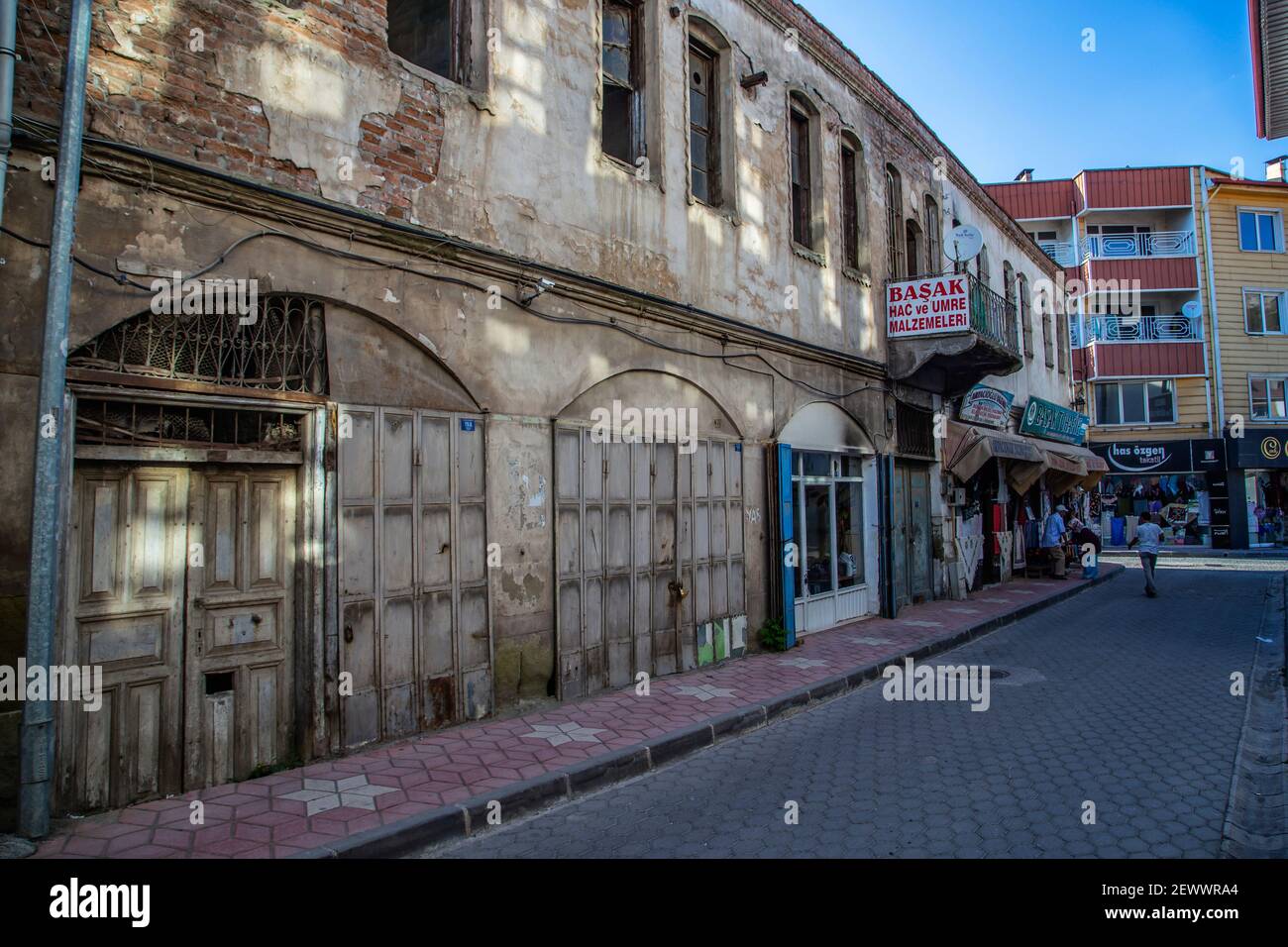Turkey, civil architecture of the historic houses in the town of Tokat ...